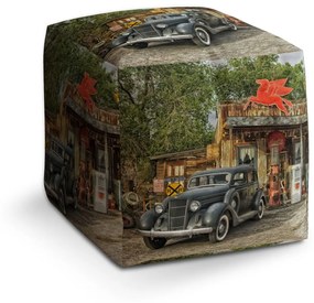 Sablio Taburet Cube Veterán 3: 40x40x40 cm