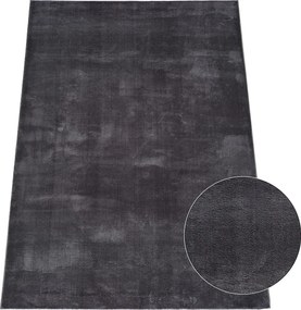 BE Koberec Rabbit 62 ANTHRACITE - vícebarevný obdélníkový Rozměr: 40x60 cm