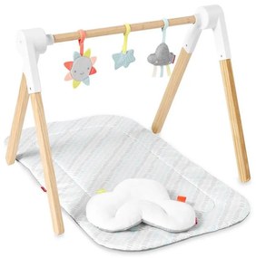 Skip Hop | Skip Hop - Dětská hrací deka s dřevěnou hrazdičkou LINING CLOUD | AG0403