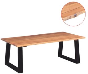 Konferenční stolek, masivní akáciové dřevo, 110x60x40 cm 244996