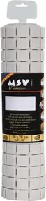 MSV QUADRO Premium protiskluzová podložka do sprchy bílá / SBS kaučuk