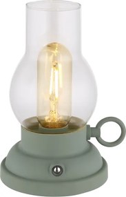Globo 58016B - LED Stm. nab. dot. stolní lampa PETRO LED/1W/3,7V 1200 mAh zelená