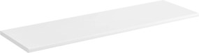 XXXLutz NÁSTĚNNÁ POLICE, vysoce lesklá bílá, 90/1,8/28 cm Xora - Nástěnné police - 001340002308