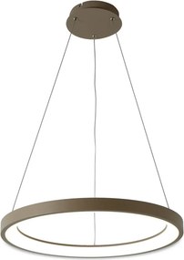 BRILAGI - LED Stm lustr na lanku FALCON SLIM LED/42W/230V pr. 50 cm béžová + DO