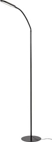 Rabalux Černá stojací LED lampa Adelmo 10W CCT 74009