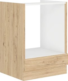 BORDEAUX bb | dolní skříňka 60 D GAZ na vestavnou troubu | 60 cm | dub bordeaux