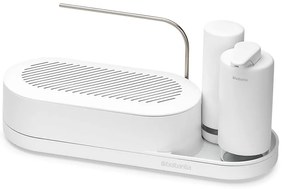 Bílý plastový stojan na mycí prostředky SinkStyle – Brabantia