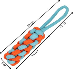 Hračka pro psy - Přetahovadlo Pešek 29 cm SPRINGOS PA0283