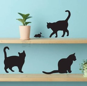 Nálepky na zeď - Kočičky