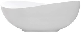 BESCO Volně stojící vana SIYA bílá Barva sifonu - Grafitová, Rozměr vany - 171,5 × 101 cm VANSIYA170WG