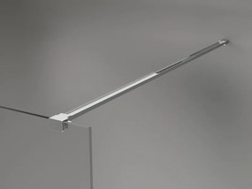Mexen, Mexen Kioto-X sprchová stěna 110 x 200 cm, grafit 10 mm, chrom - 800-110-101-01-40-X