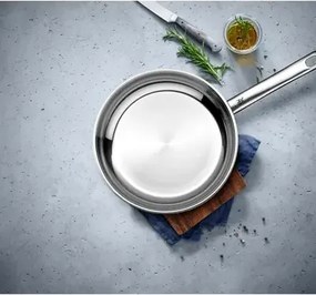 WMF Professional pánev / Průměr 24 cm / nerezová ocel / indukce
