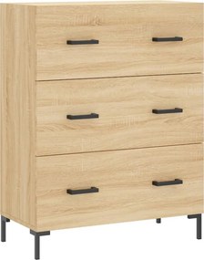 Skříň highboard dub sonoma 69,5 x 34 x 180 cm kompozitní dřevo 3199748