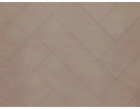 Damaškové povlečení taupe na jednolůžko 140x200 cm Tiles – Södahl
