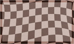 Rohožka z PVC 40x70 cm Checkerboard – Artsy Doormats
