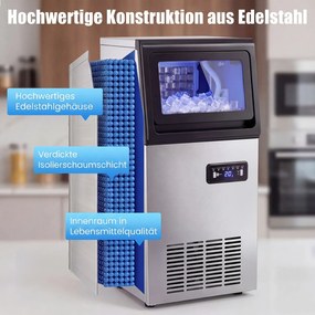 Costway Komerční výrobník kostek ledu 50 kg/24 h