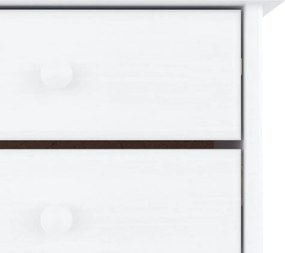 vidaXL Botník ALTA 77 x 35 x 96 cm masivní borové dřevo [353924] Barva: Přírodní
