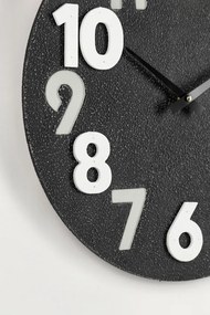 BIZZOTTO Nástěnné hodiny TIMING černé 40cm 0182408