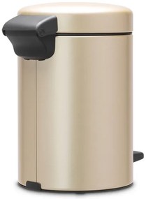 Brabantia Pedálový koš NewIcon 3L champagne