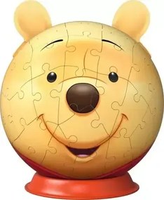 Ravensburger 120080701 Puzzle ball s ušima Medvídek Pú / 72 dílků / vě