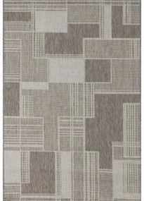 Vopi | Kusový koberec Flat 20632 coffe/natural - 160 x 230 cm