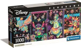 Clementoni Panoramatické PUZZLE Disney: Radost / 1000 dílků / od 10 le