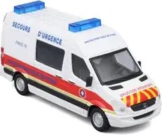 Bburago EMERGENCY Vozidlo záchranné služby - Mercedes-Benz Sprinter /
