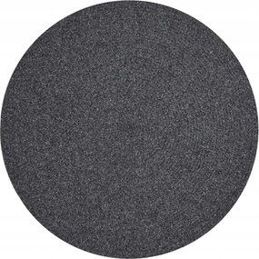 150x150 (průměr) kruh Kusový koberec Braided 105550 Dark Grey kruh – na ven