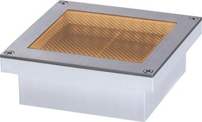 P 94595 LED zemní svítidlo Smart Home Zigbee Brick neláká hmyz IP67 hranaté 100x100mm CCT 1W 230V ocel ocel - PAULMANN