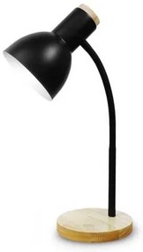 Stolní lampa Platinet Marma 1xE27 40 W, černá