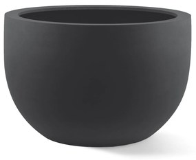 Stretto New Egg Pot Low Anthracite Ø 80 cm / V 47 cm