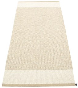 Vinylový koberec Pappelina EDIT Beige/Vanilla/Beige Metallic velikost: 85x260cm