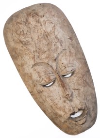 Etno dřevěná nástěnná maska