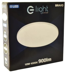 Stropní LED svítidlo Bravo, 1x LED 10w, 4000k, ch