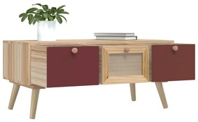 Konferenční stolek se zásuvkami 80x40x35,5 cm kompozitní dřevo - Default Title