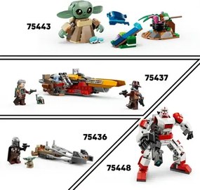 LEGO® Star Wars™ 75449 Bitevní balíček obléhání Mandalore / Počet dílk