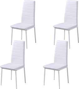 Pětidílný jídelní set černobílý 242989
