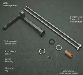 design umyvadlová baterie DOPORRO WAO - chrom