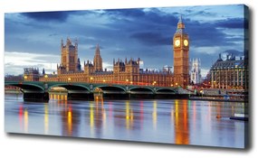 Wallmuralia Foto obraz na plátně Temže Londýn 100x50