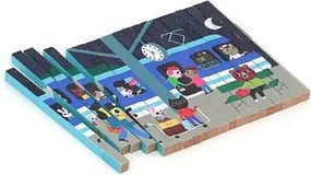 Vilac Dřevěná 4D skládačka Zvířátka / od 5 let