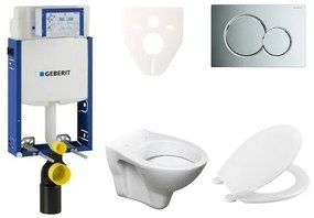 Cenově zvýhodněný závěsný WC set Geberit k zazdění + WC Ceramia S-Line Pro 110.302.00.5NR2