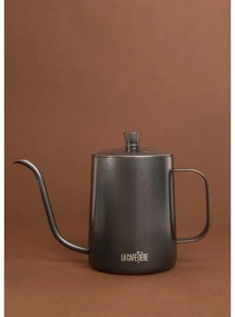 Šedá konvice na přípravu kávy z nerezové oceli 0.6 l La Cafetiere - Kitchen Craft