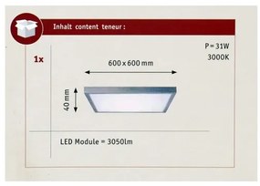 Paulmann 70652 - LED/30W Stropní svítidlo LUNAR 230V