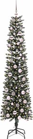 Umělý vánoční stromeček Zelená 210 cm PVC, plast a ocel 3395954