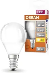Osram Parathom Classic P LED 40 4,9W E14 / Žárovka / 2700K teplá bílá