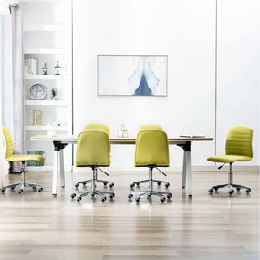 vidaXL Jídelní židle 6 ks textil [3056540] Barva: Zelená