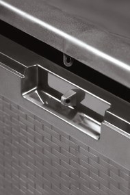 Zahradní box RATANO 114 cm - 290 L antracit