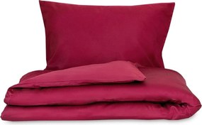 Saténové povlečení LUXURY COLLECTION vínové - 1x 240/220, 2x 70/90cm