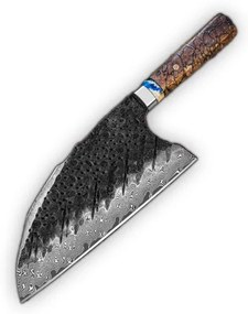 KnifeBoss damaškový srbský nůž 8.5" (218 mm) VG-10