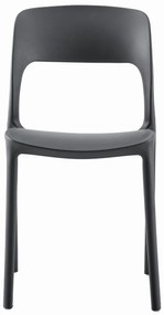 Černá plastová židle IPOS
